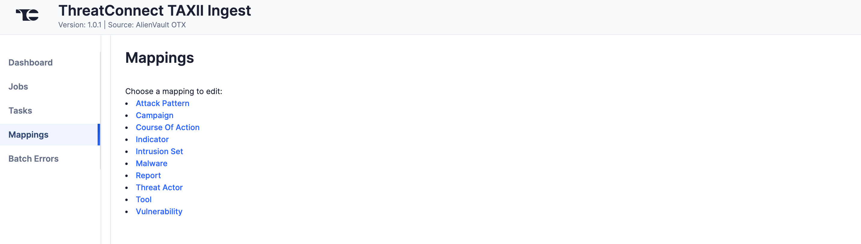 ThreatConnect TAXII Ingest User Guide | ThreatConnect